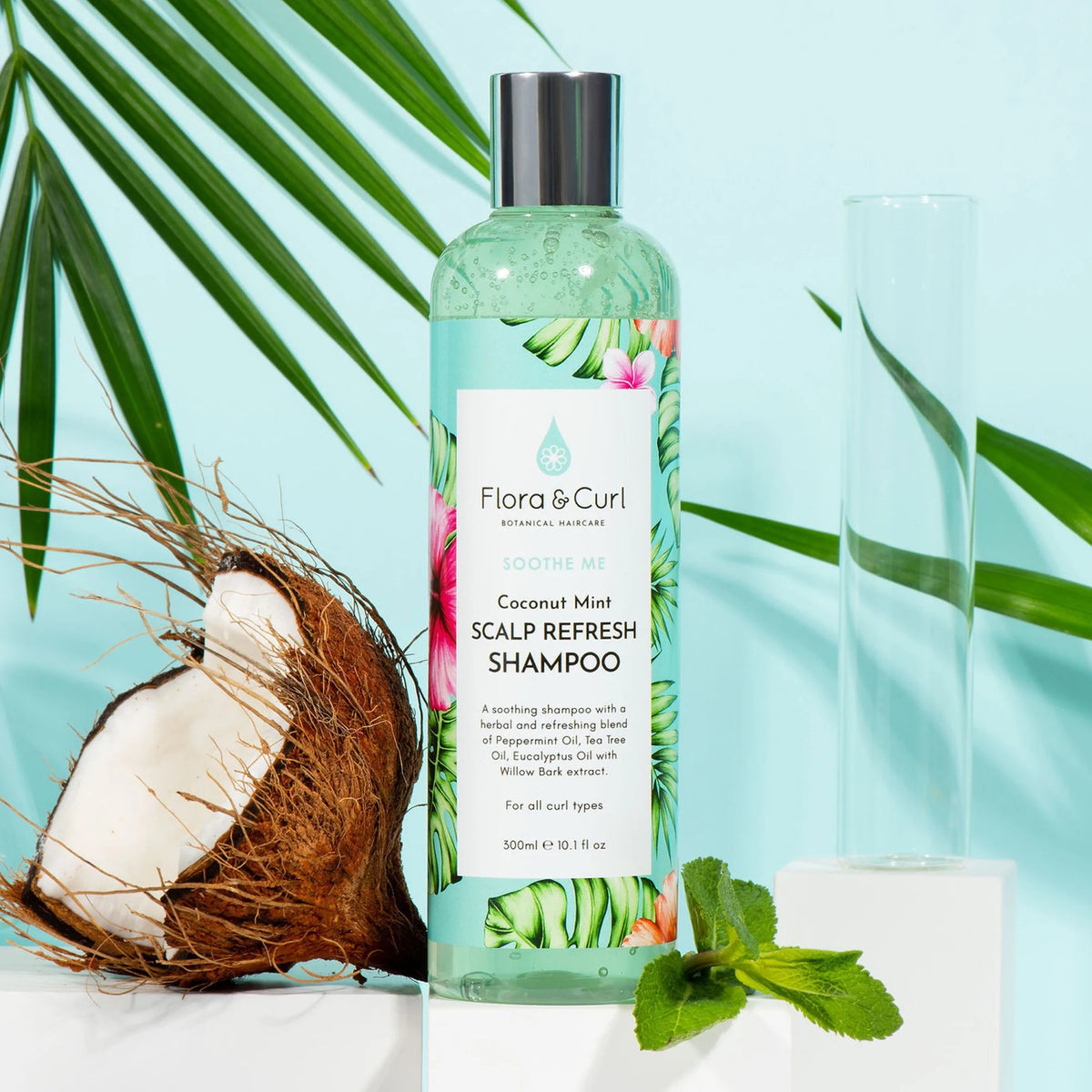 Coconut Mint Scalp Refresh Shampoo - Remove Build Up - Shop Curls